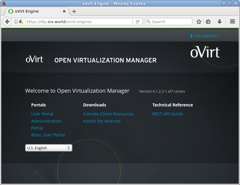CentOS 7 : oVirt : Add Target Node for Manage : Server World