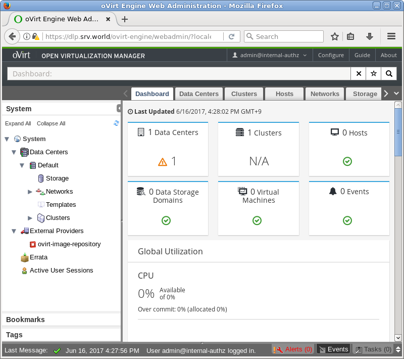 CentOS 7 : oVirt : Add Target Node for Manage : Server World