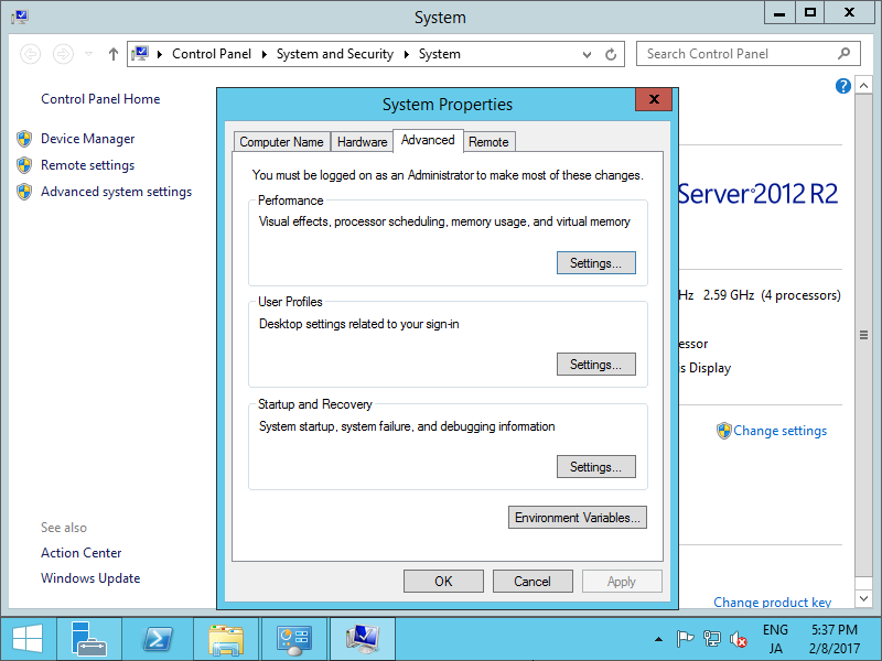 Windows Server 2012 R2 : Install OpenSSH : Server World